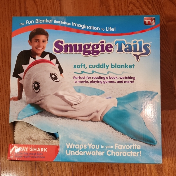 Other | Snuggie Tails Shark Blanket | Poshmark